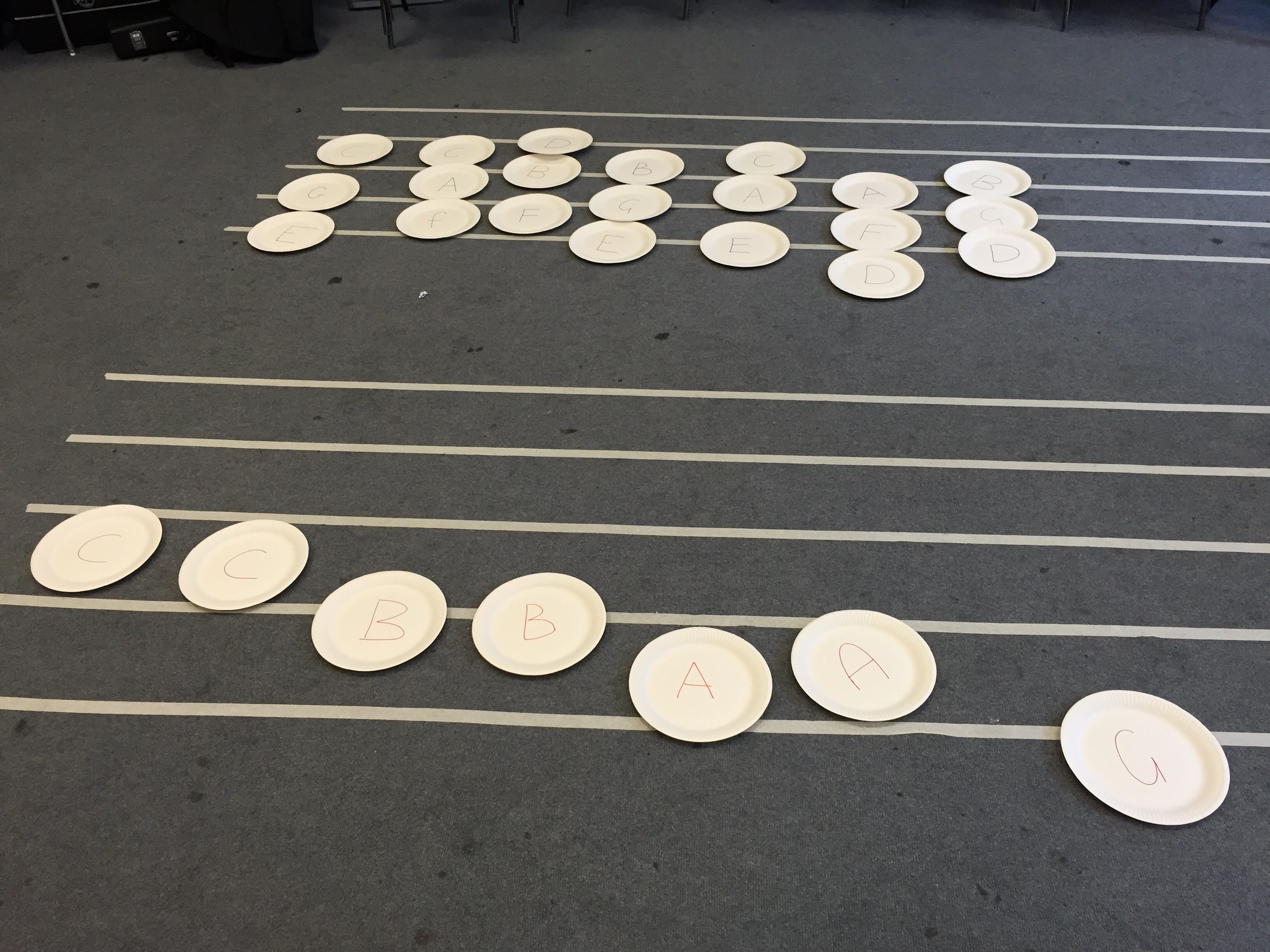 Paper Plates & Masking Tape! - Manwaring Music Education Blog